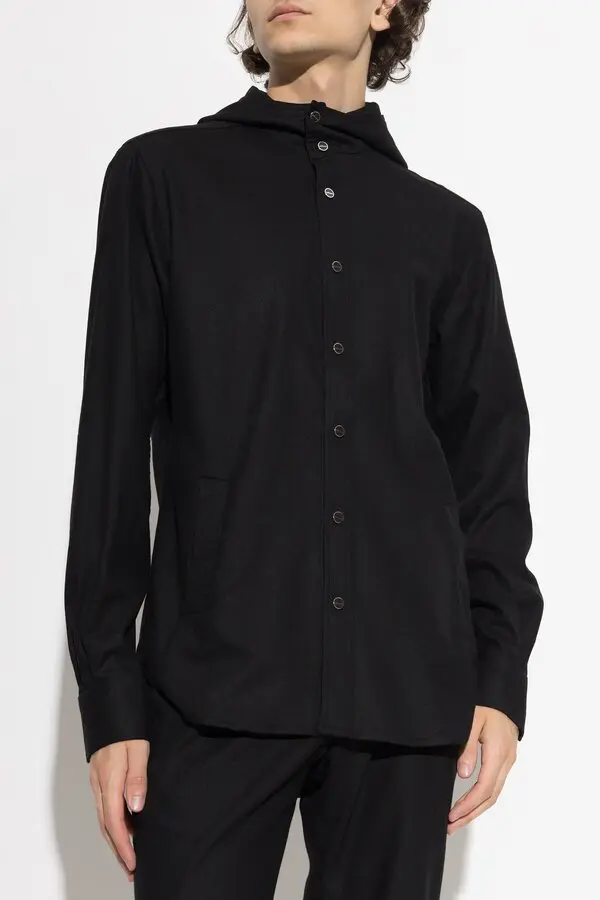 Kiton Wool Shirt