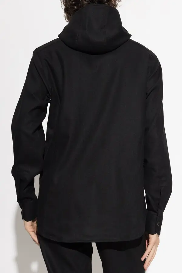 Kiton Wool Shirt