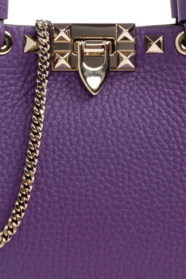 Valentino Garavani Leather Bag With Studs