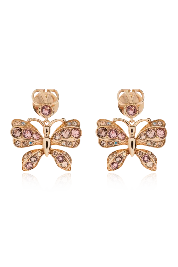 Valentino Garavani Earrings With Shimmering Crystals