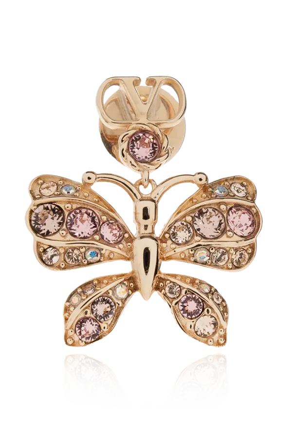 Valentino Garavani Earrings With Shimmering Crystals