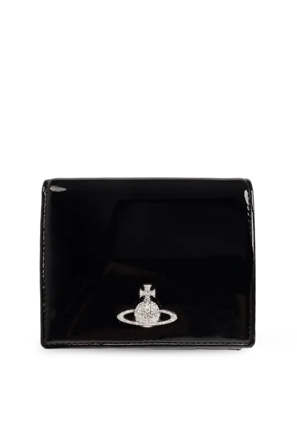 VIVIENNE WESTWOOD Wallet With Logo - Black