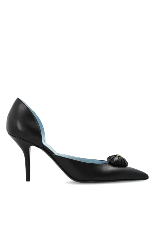Valentino Garavani Leather Heeled Shoes - Black