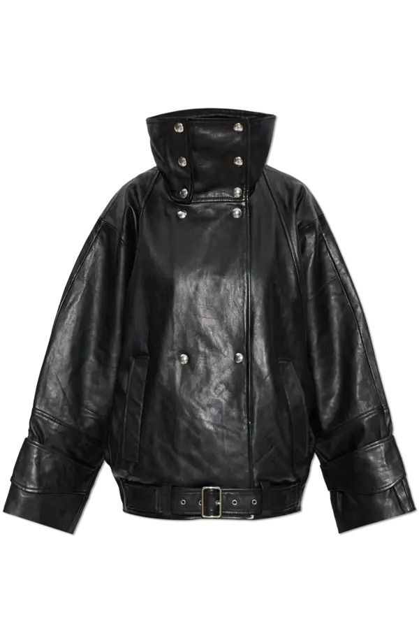 IRO PARIS Rubis Leather Jacket - Black