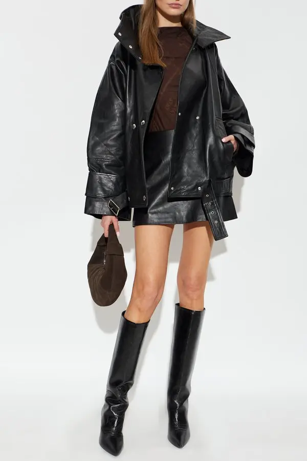 IRO PARIS Rubis Leather Jacket