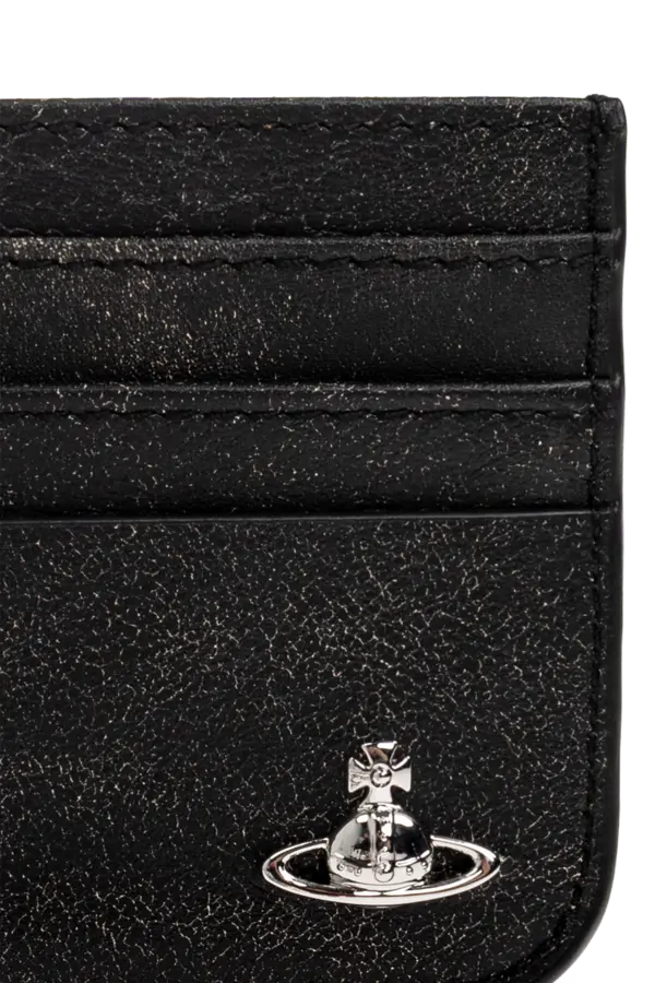 VIVIENNE WESTWOOD Leather Card Holder With Keyring