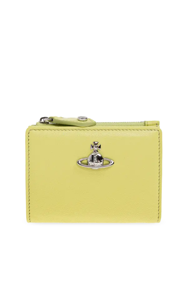 VIVIENNE WESTWOOD Leather Wallet With Logo