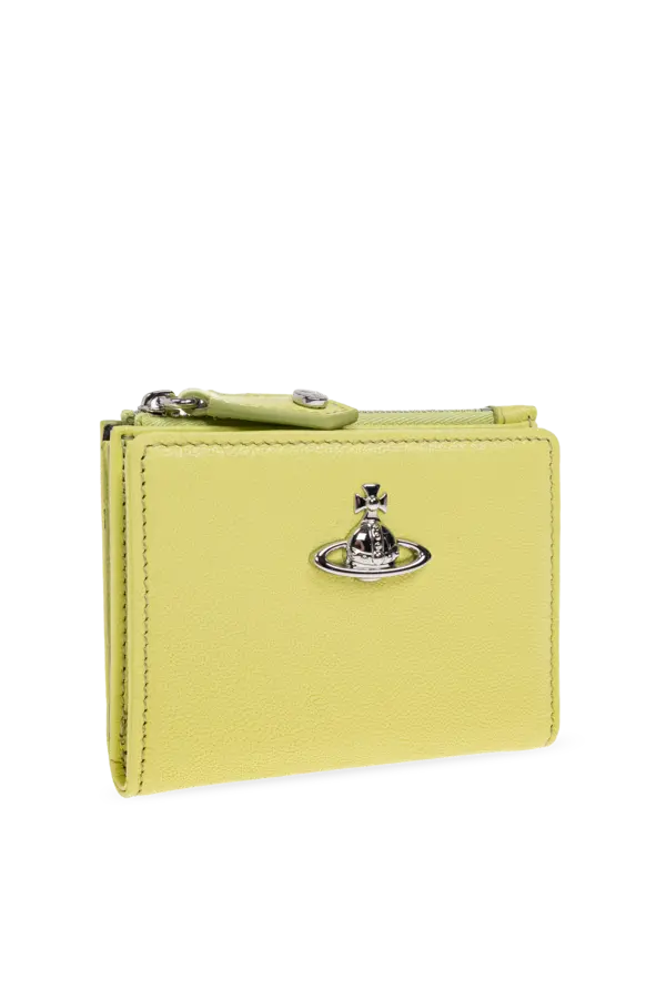 VIVIENNE WESTWOOD Leather Wallet With Logo