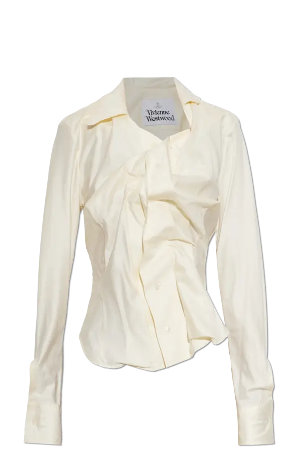 VIVIENNE WESTWOOD Drunken" Shirt - Cream