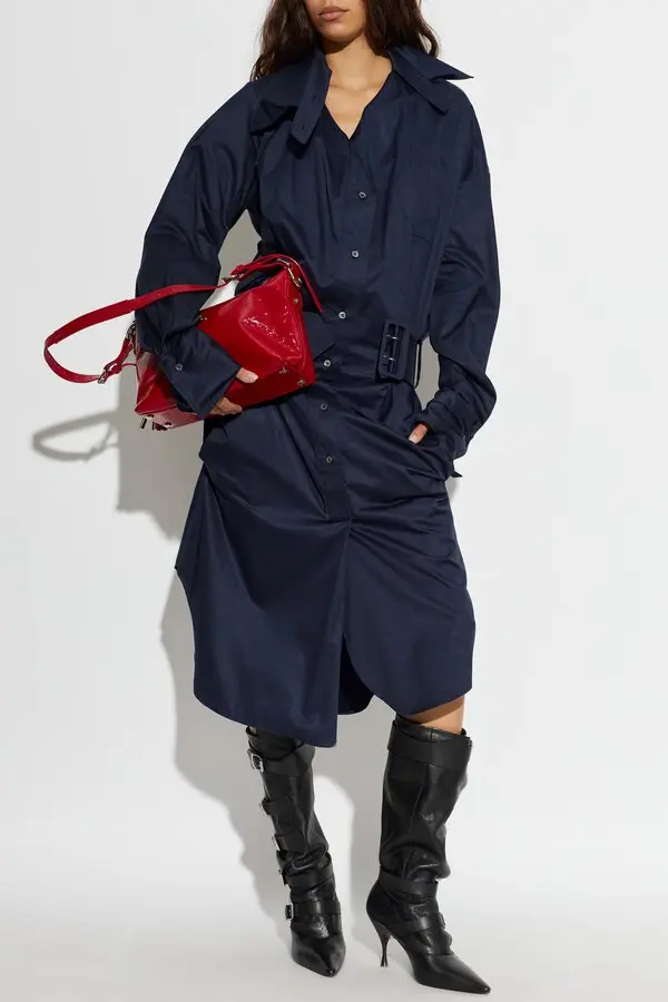 VIVIENNE WESTWOOD Belted Trench Coat