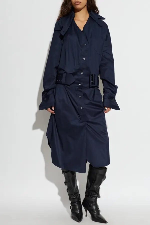 VIVIENNE WESTWOOD Belted Trench Coat