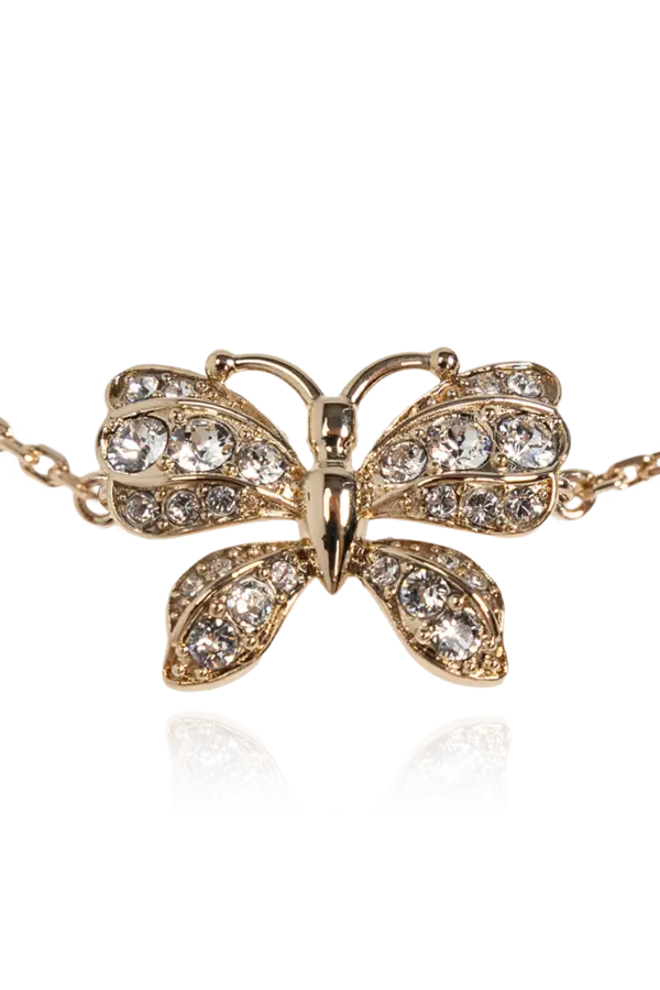 Valentino Garavani Bracelet With A Butterfly Pendant