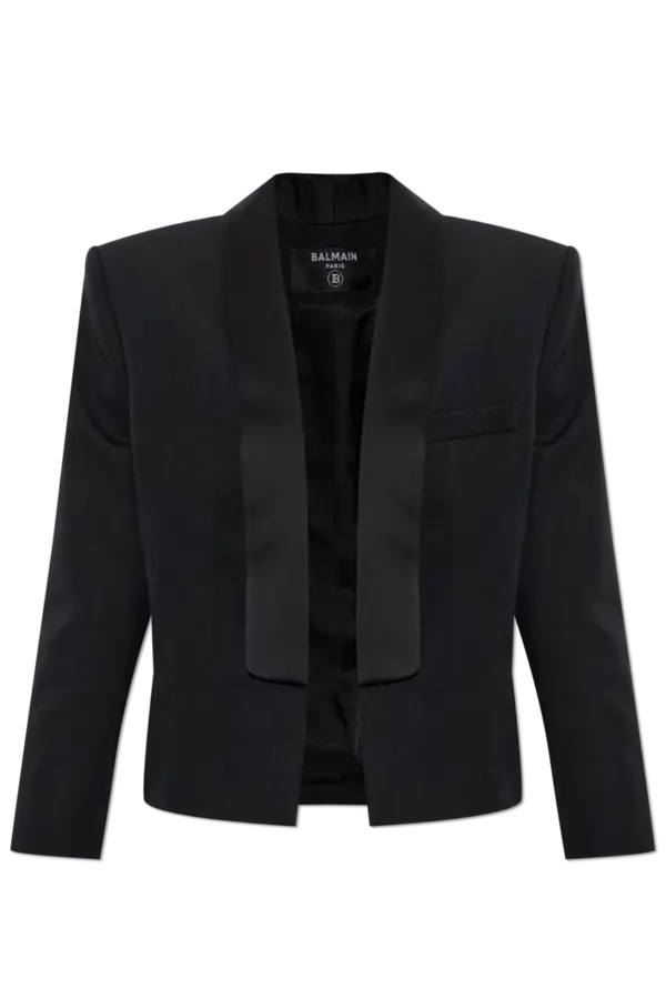 Balmain Wool Blazer - Black