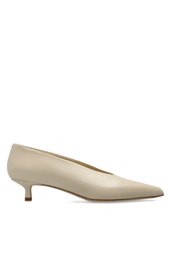 AeydĒ Clara Heeled Shoes - Cream
