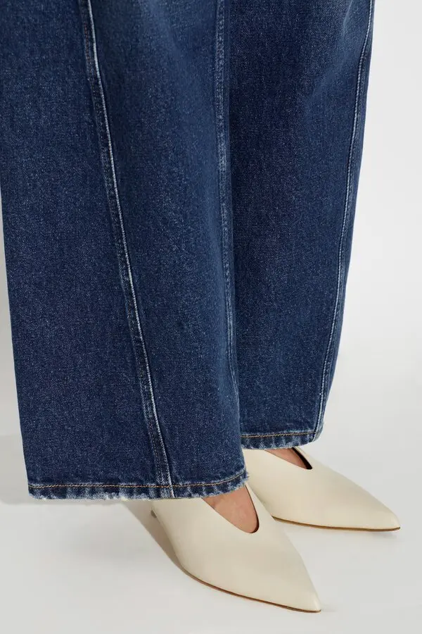 AeydĒ Clara Heeled Shoes - Cream