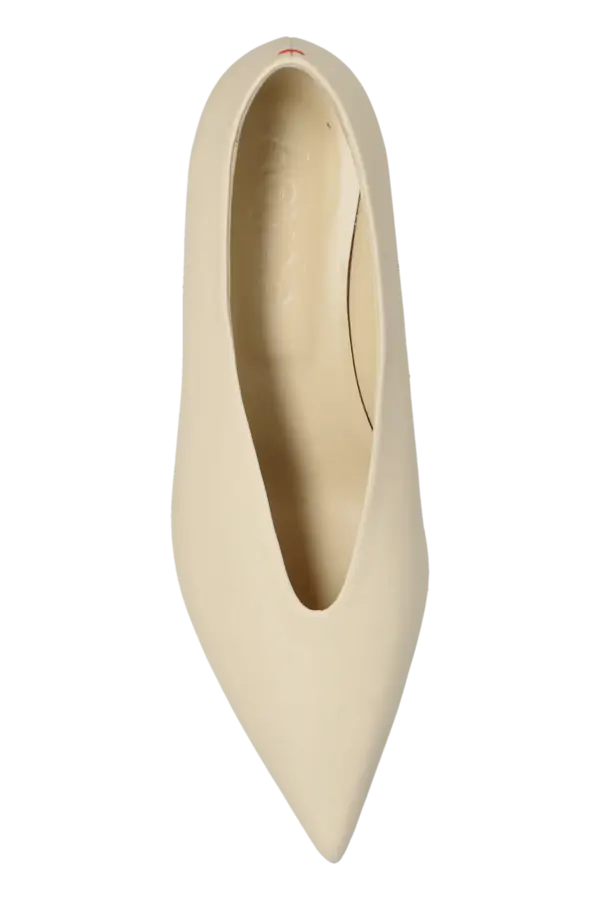 AeydĒ Clara Heeled Shoes - Cream