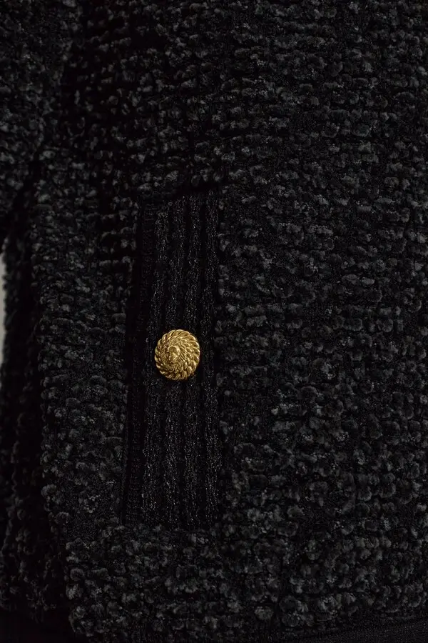 Balmain Tweed Cardigan