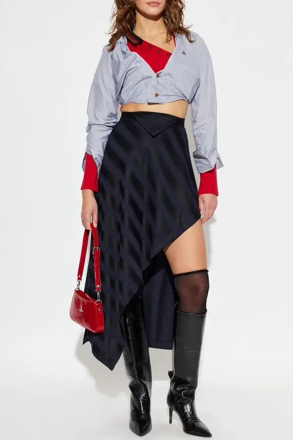 VIVIENNE WESTWOOD Cropped Drunken Top