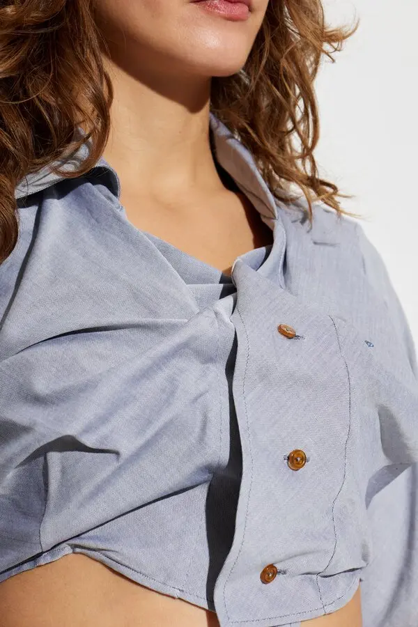 VIVIENNE WESTWOOD Cropped Drunken Top