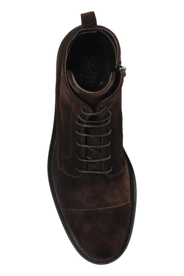FABI Suede Ankle Boots