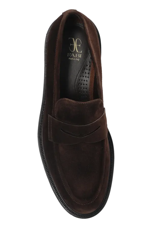 FABI Suede Loafers