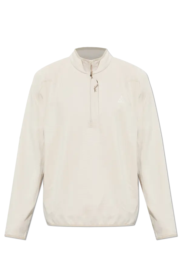 Nike Stand-up Collar Sweatshirt - Cream