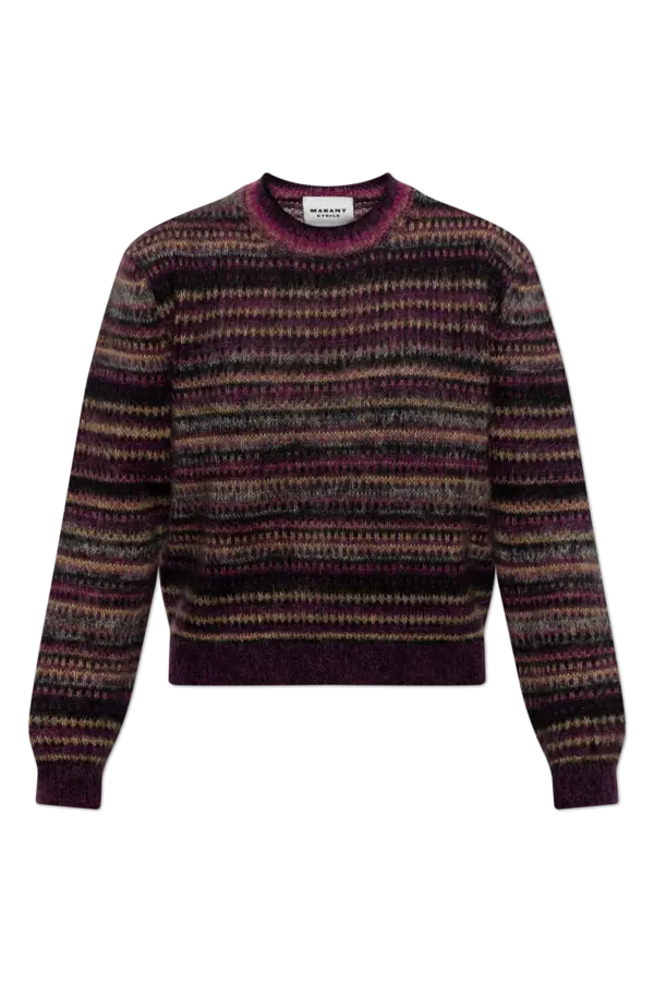 MARANT ETOILE Morine Striped Sweater