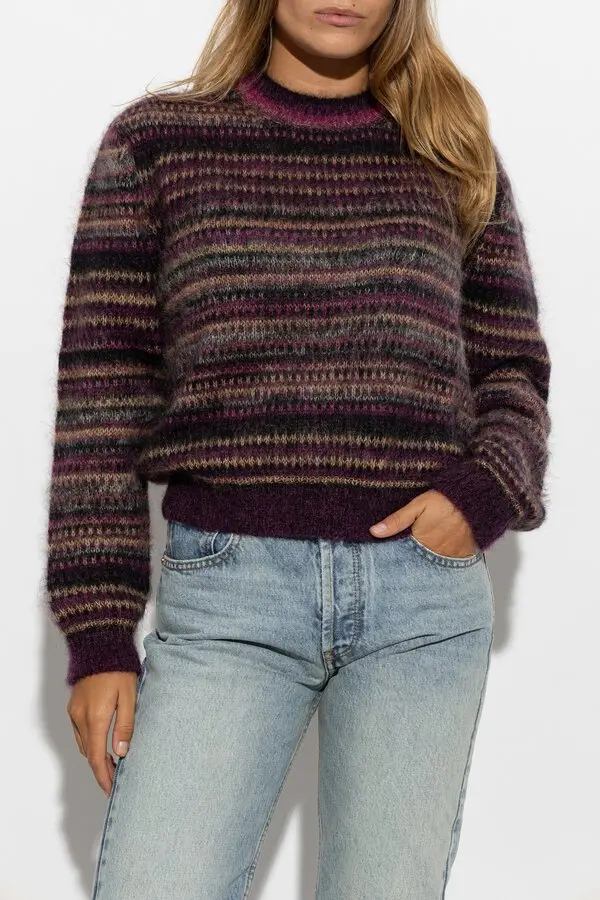 MARANT ETOILE Morine Striped Sweater