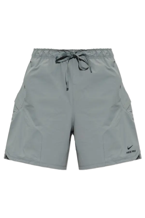 Nike Logo Shorts - Grey