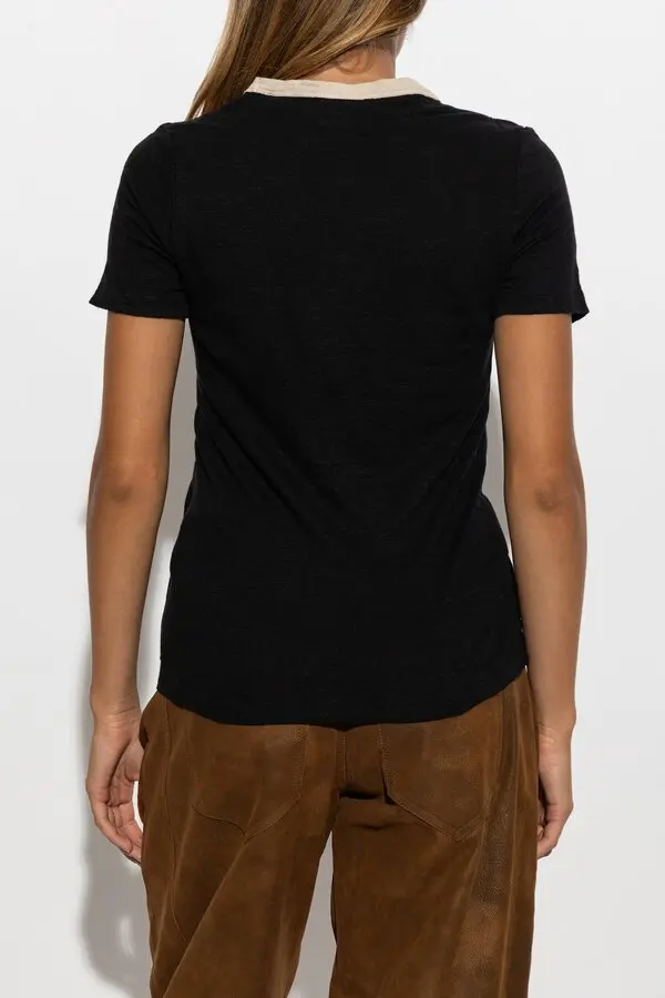 MARANT ETOILE Kiliann Linen T-shirt