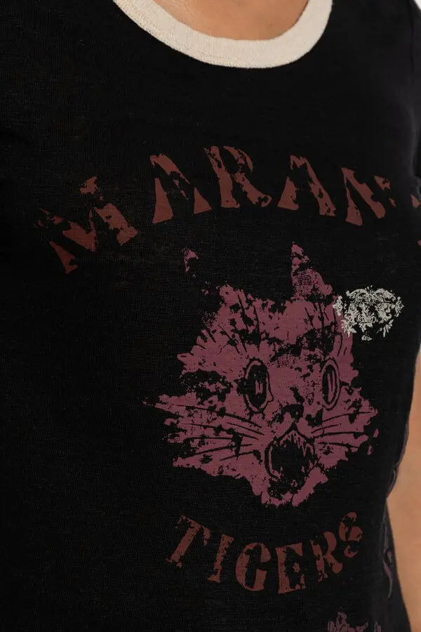 MARANT ETOILE Kiliann Linen T-shirt