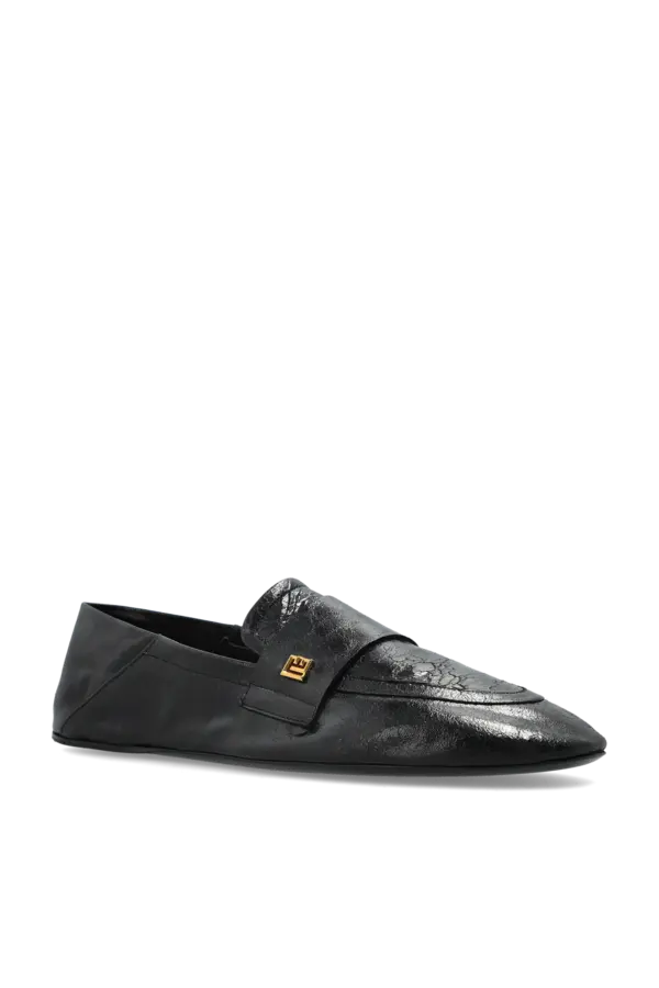 Balmain Leather Loafers