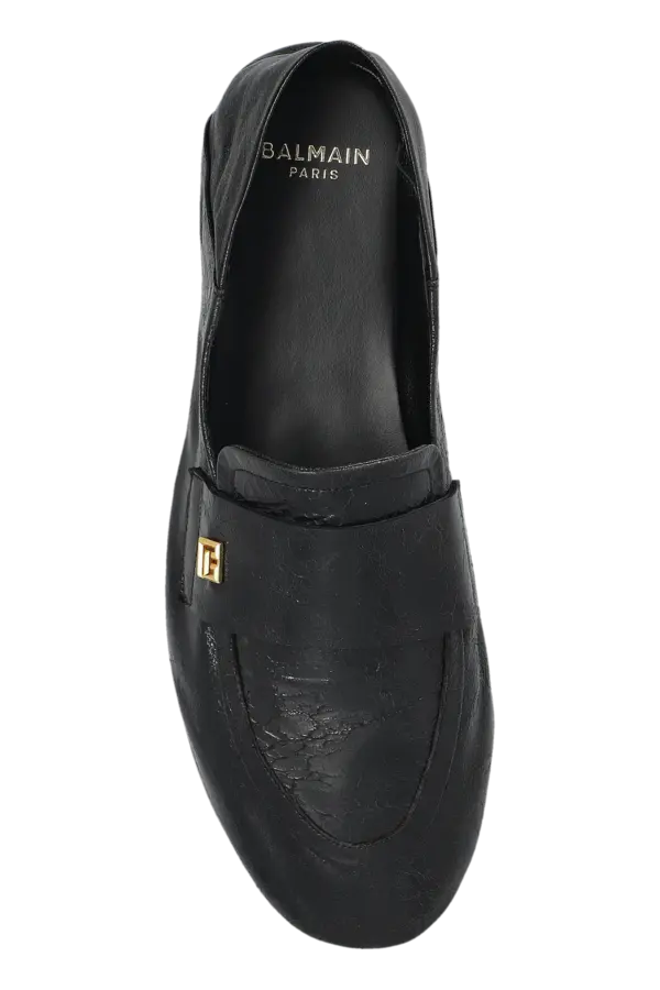 Balmain Leather Loafers