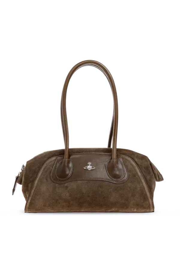 VIVIENNE WESTWOOD Shirley Small Bag - Brown