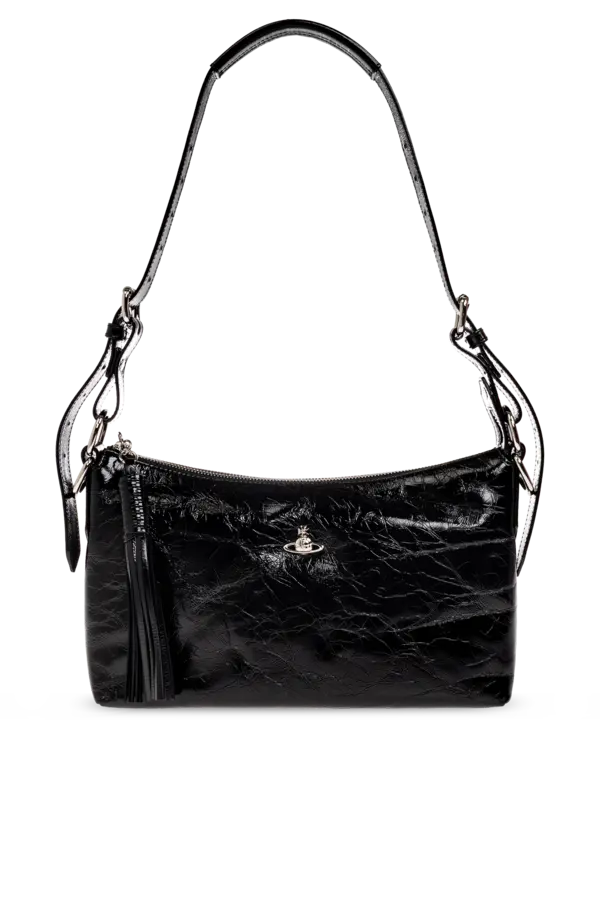 VIVIENNE WESTWOOD Emma Shoulder Bag - Black