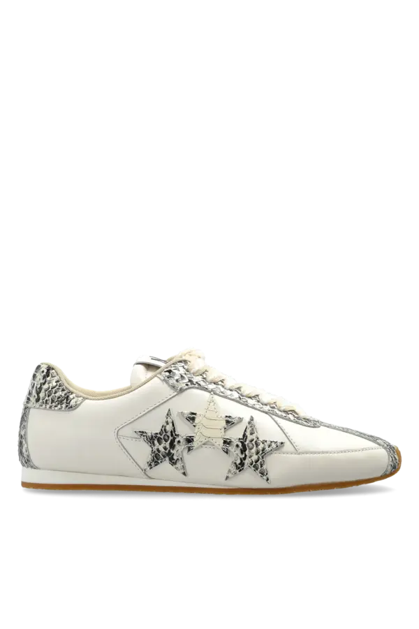 Amiri Lizard Pacific Flat Sports Shoes - Cream