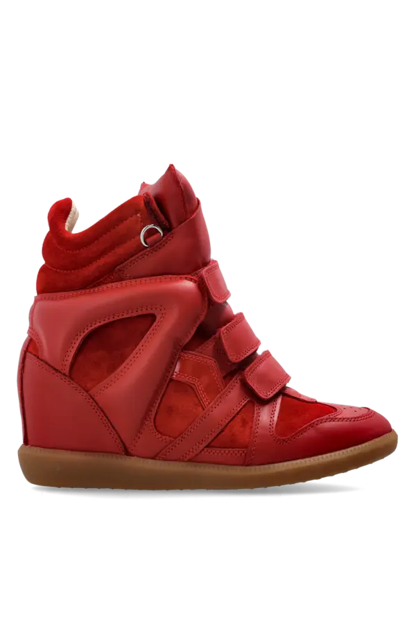Isabel Marant Étoile Suede Wedge Heel Shoes "bekett Ring