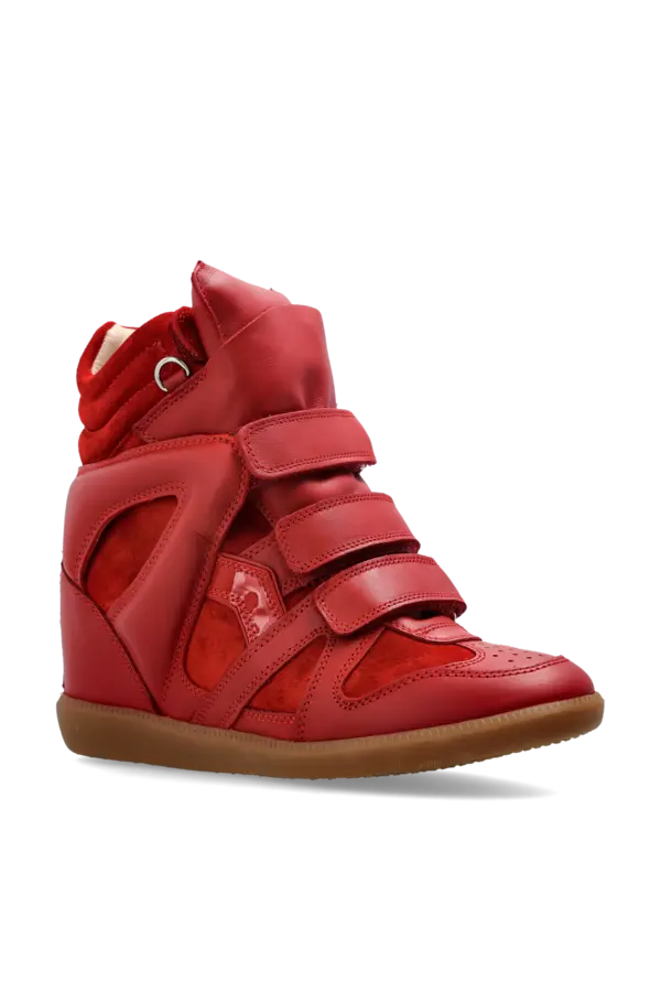 Isabel Marant Étoile Suede Wedge Heel Shoes "bekett Ring