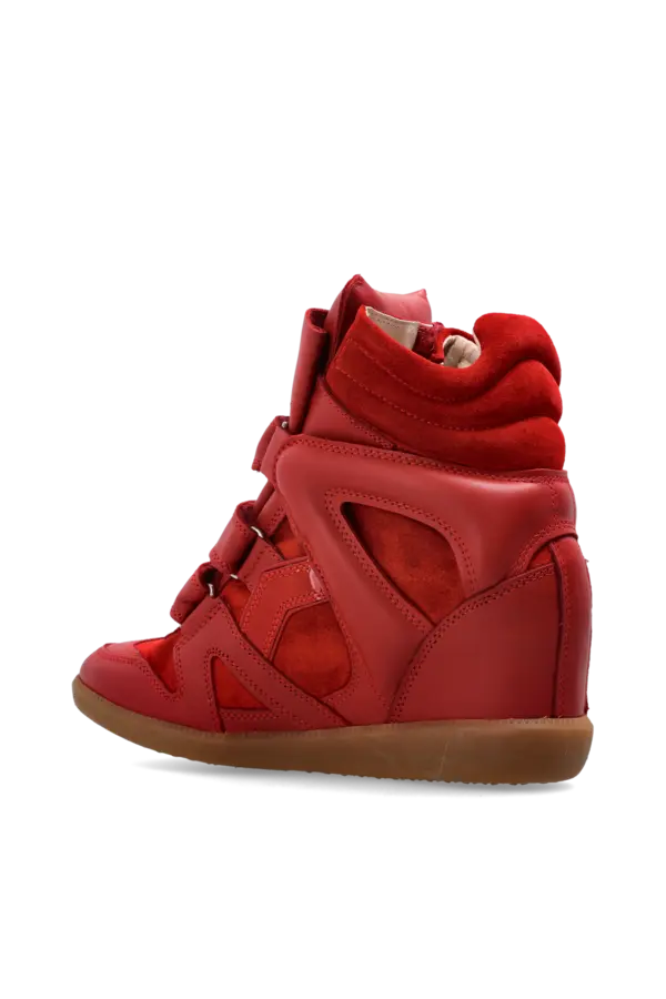 Isabel Marant Étoile Suede Wedge Heel Shoes "bekett Ring