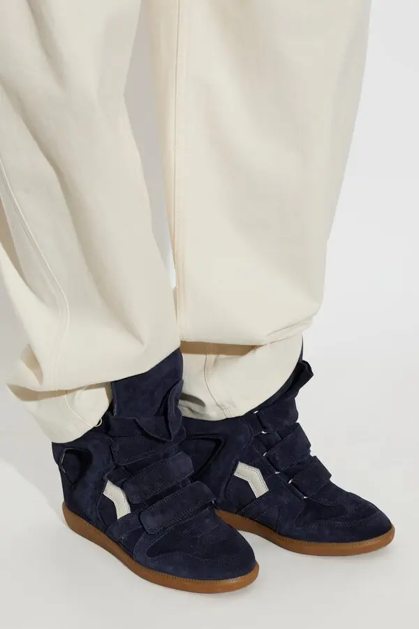 Isabel Marant Étoile Suede Wedge Shoes "bekett Ring