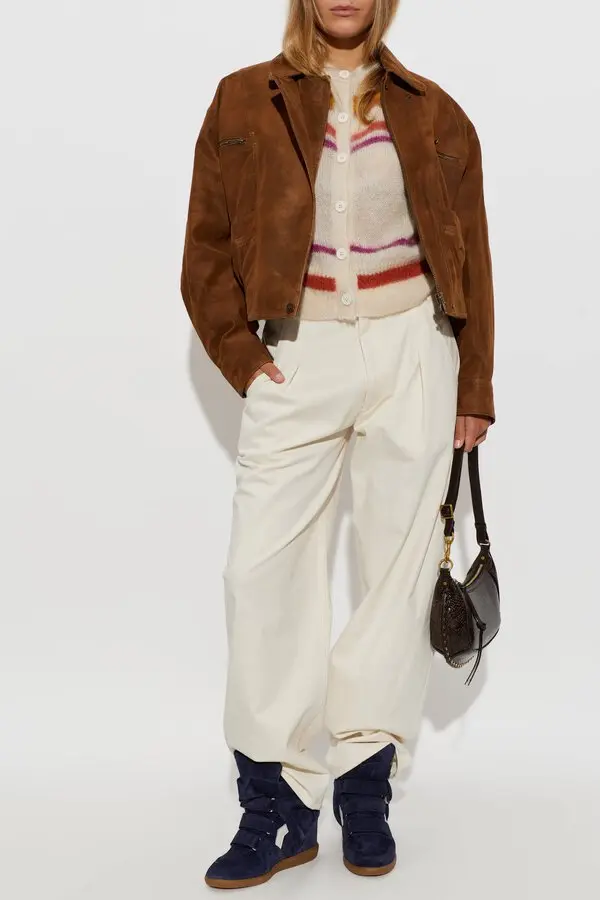 Isabel Marant Étoile Suede Wedge Shoes "bekett Ring