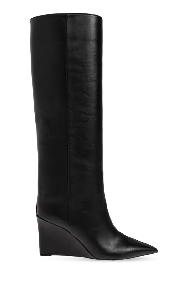 JIMMY CHOO Blake Wedge Heel Boots - Black