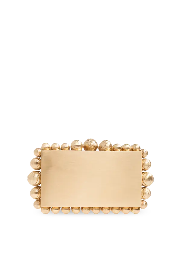 Cult Gaia Eos Clutch - Gold