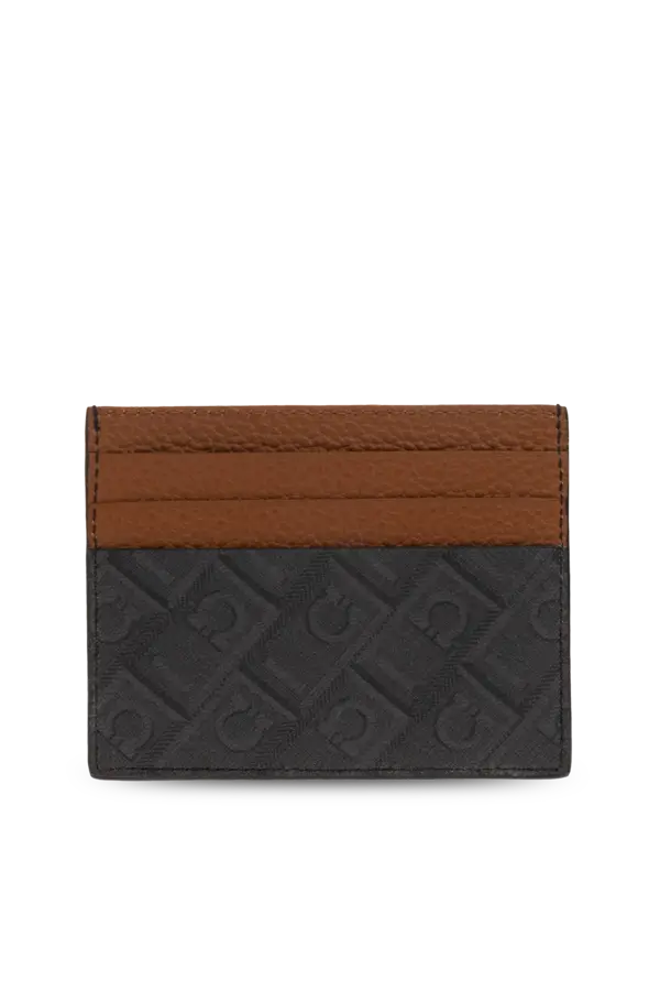 FERRAGAMO Leather Card Holder
