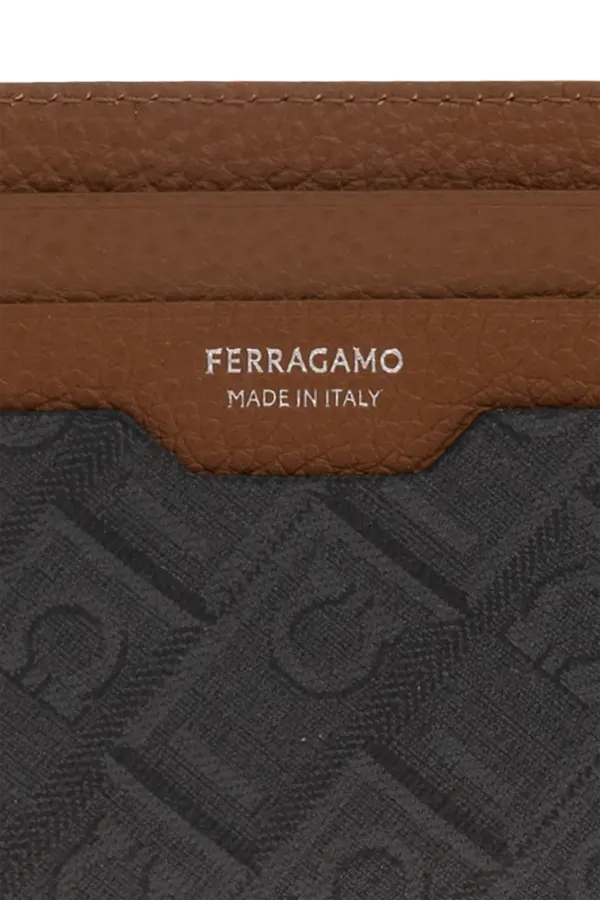 FERRAGAMO Leather Card Holder