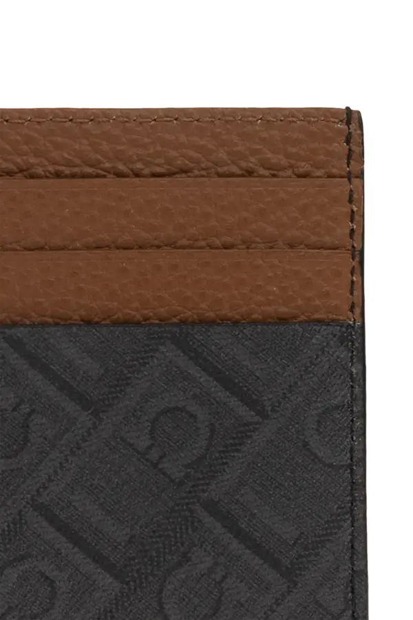 FERRAGAMO Leather Card Holder
