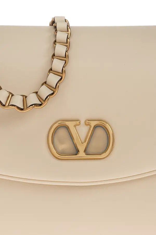 Valentino Garavani Leather Bag With Logo