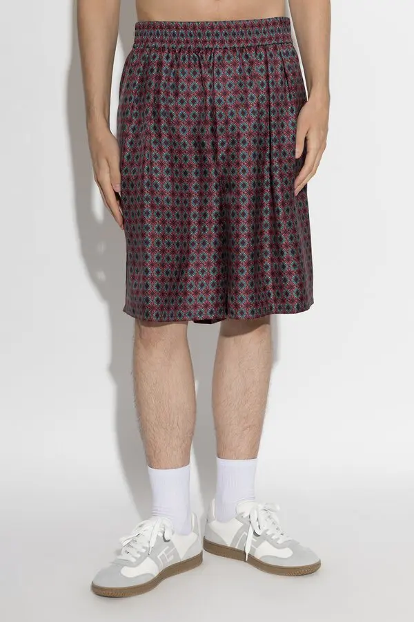 Balmain Silk Shorts