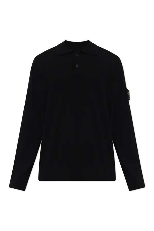 Stone Island Wool Polo Sweater