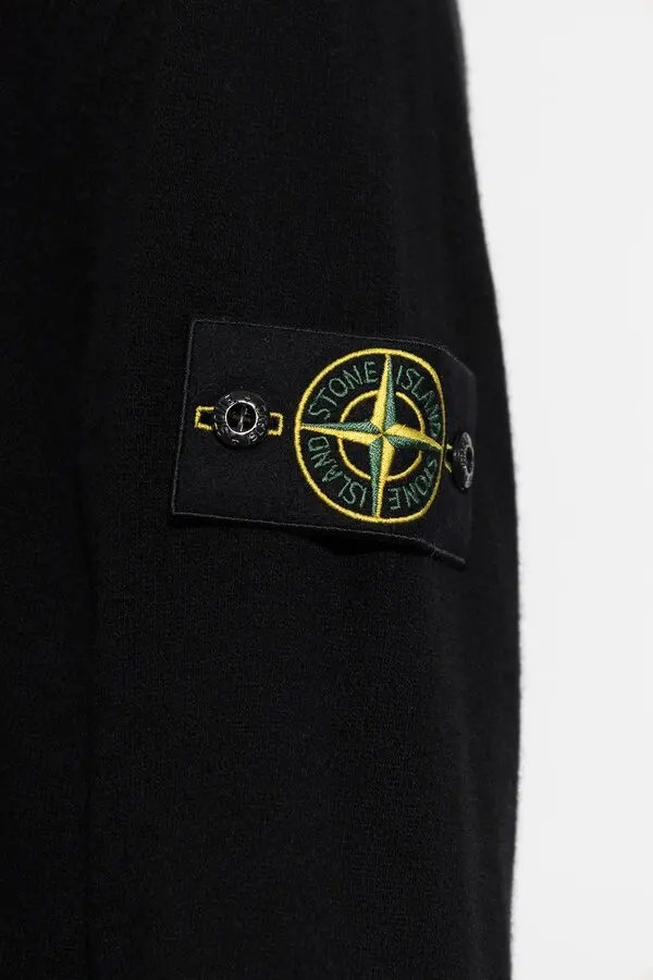 Stone Island Wool Polo Sweater